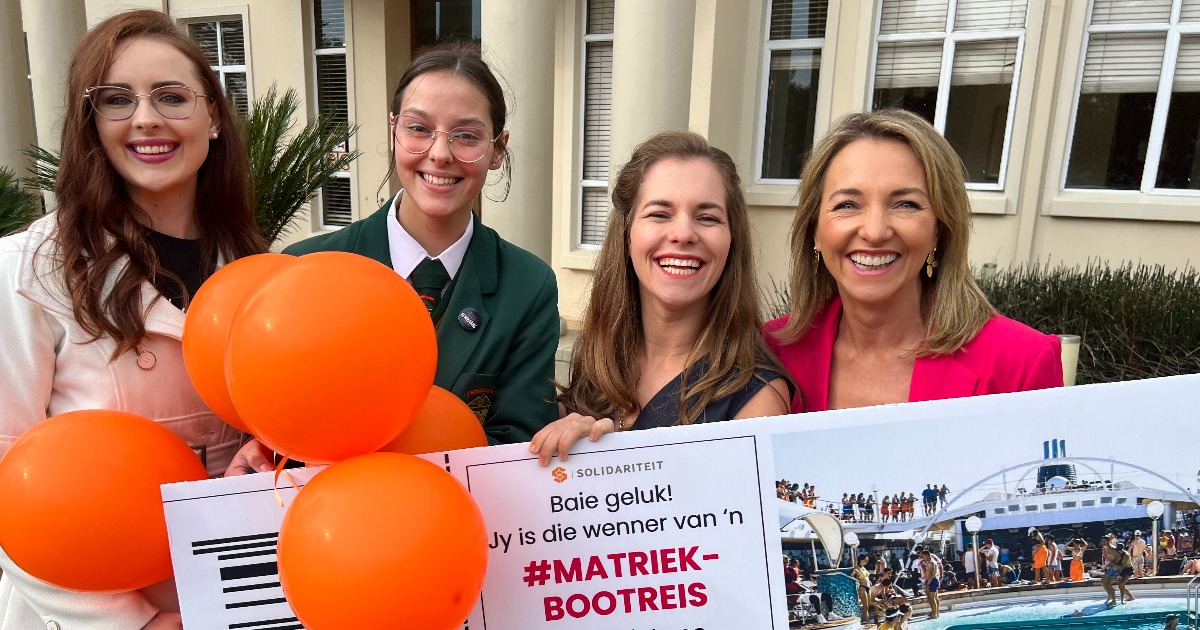 Matriekleerder wen ŉ matriekvakansie! - Solidariteit
